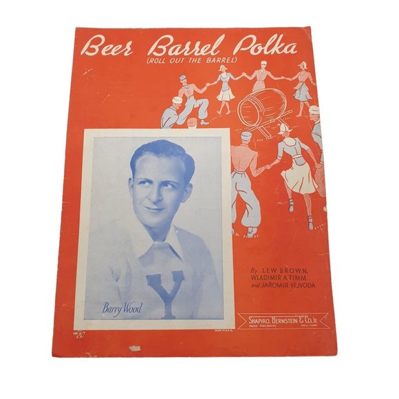 Shapiro, Bernstein & Co | Accents | Vintage Sheet Music 934 Beer Barrel ...